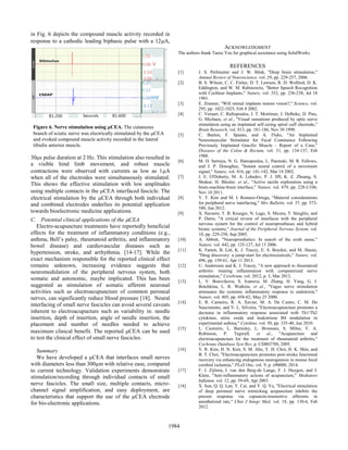 Novel Microchannel Electrode Array: Towards Bioelectronic Medical Interfacing of Small ...