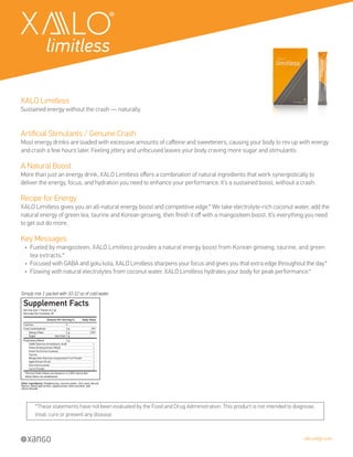 XALO Limitless flyer | PDF