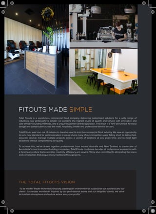 WE ARE TOTAL FITOUTS-WIDE BAY | PDF