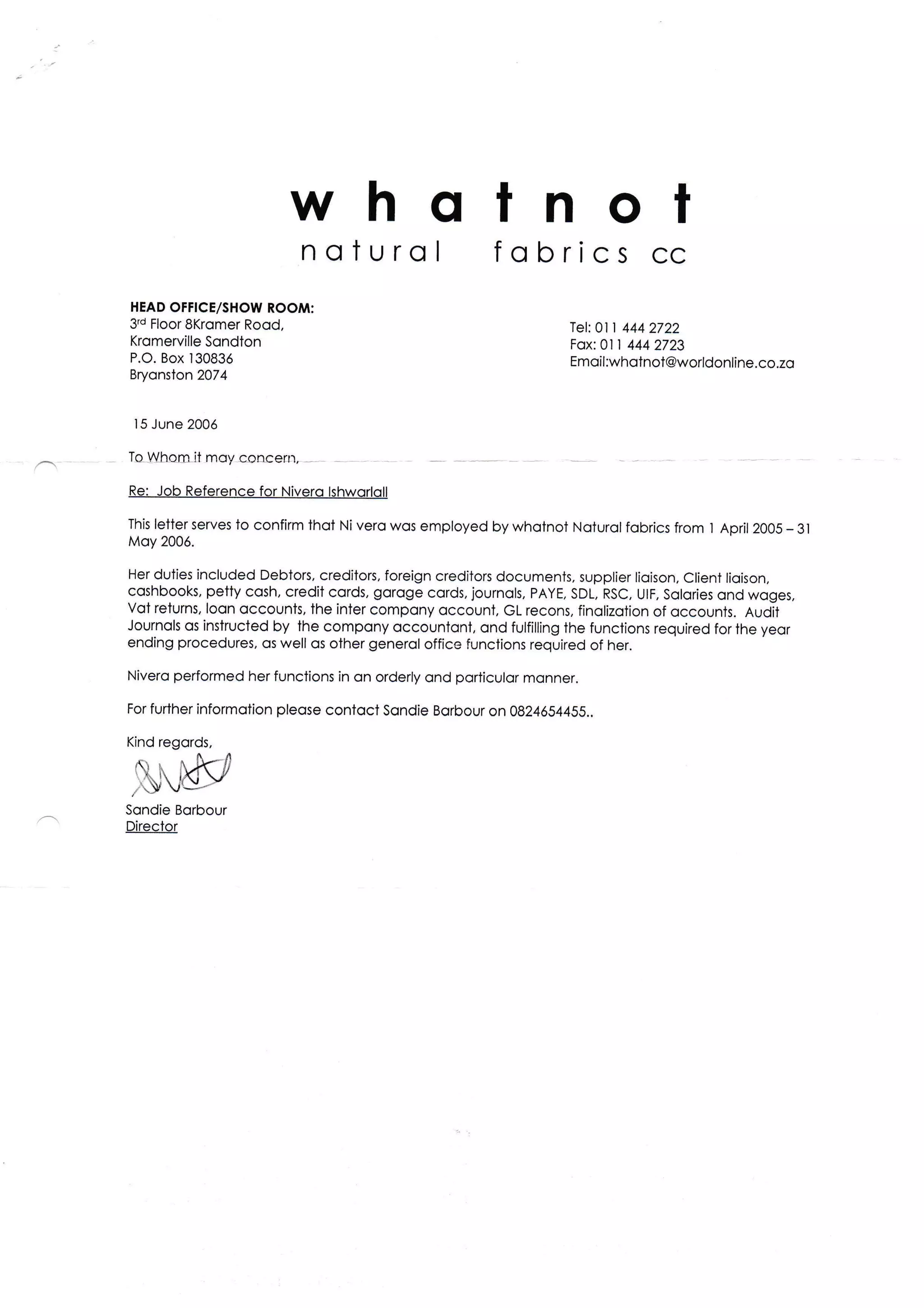 B5 - OTHER REFERENCES - PRIOR TO STEINHOFF | PDF