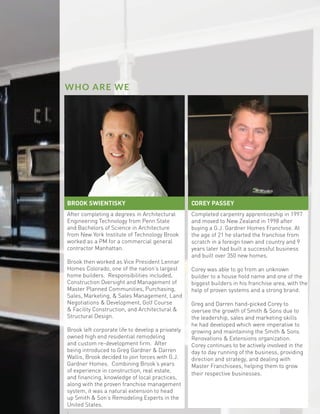 Smith & Sons Master Franchise Info Book | PDF