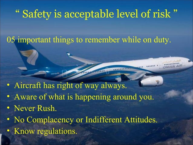 Safety Tool Box Talk | PPS | Air Travel | Travel Type
