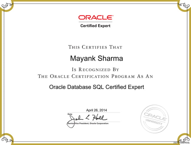 Oracle_SQL_Expert | PPT