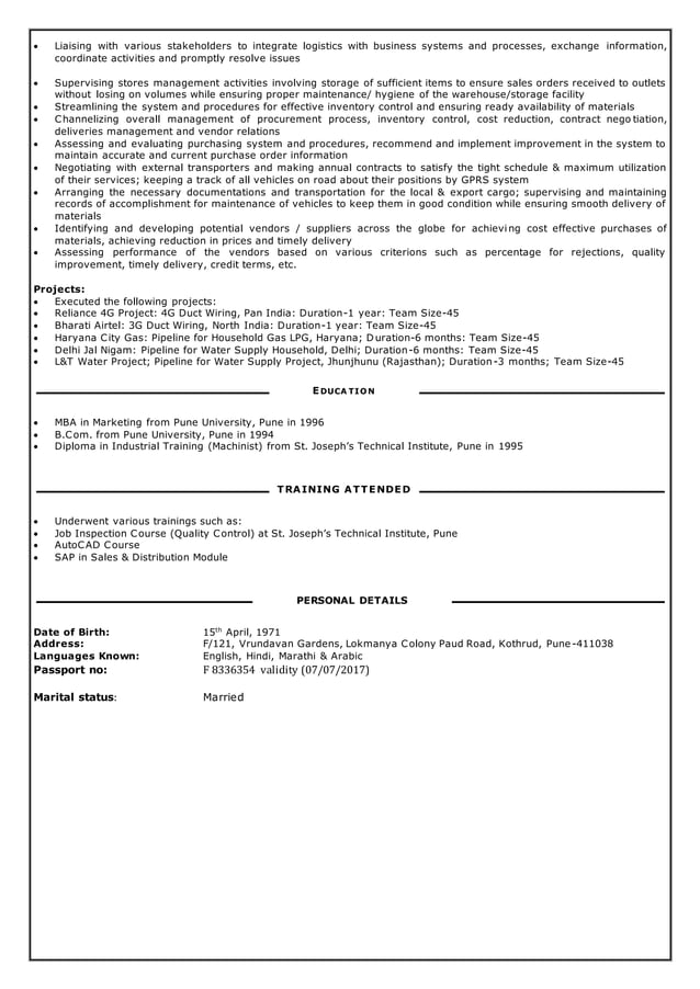 NITIN JOHN PARDHE cv | PDF