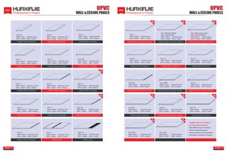 UPVC wall and ceiling panel catalog | PDF