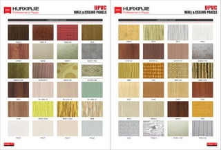 UPVC wall and ceiling panel catalog | PDF