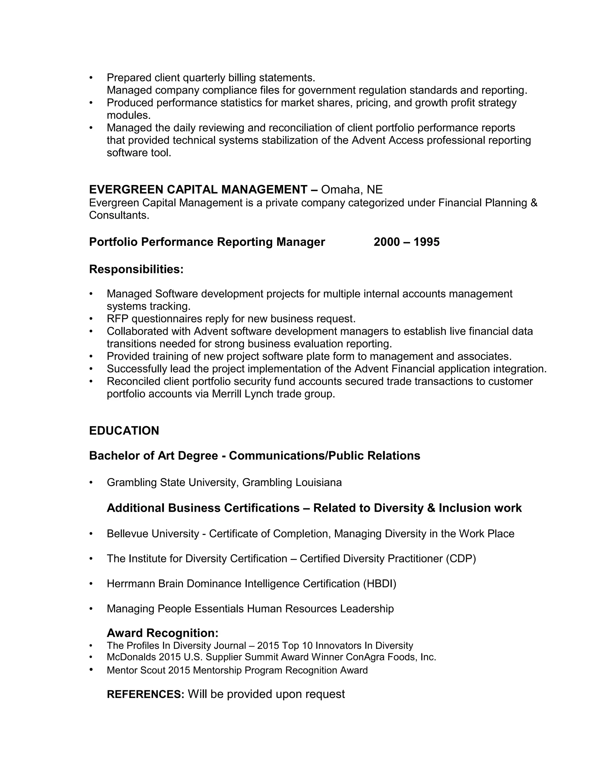 Damita Byrd1 Resume Revised. doc | PDF