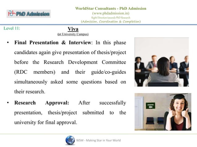 PhD Admission PPT | PPSX