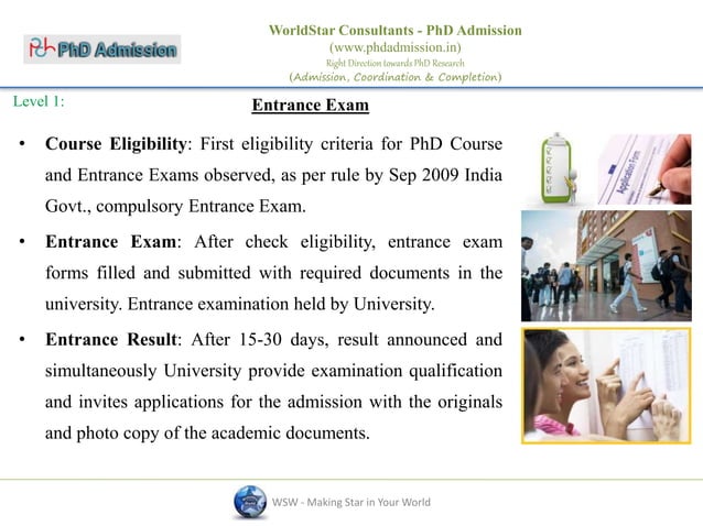 PhD Admission PPT | PPSX