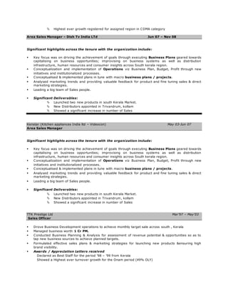 Arun Ravi CV new | DOCX