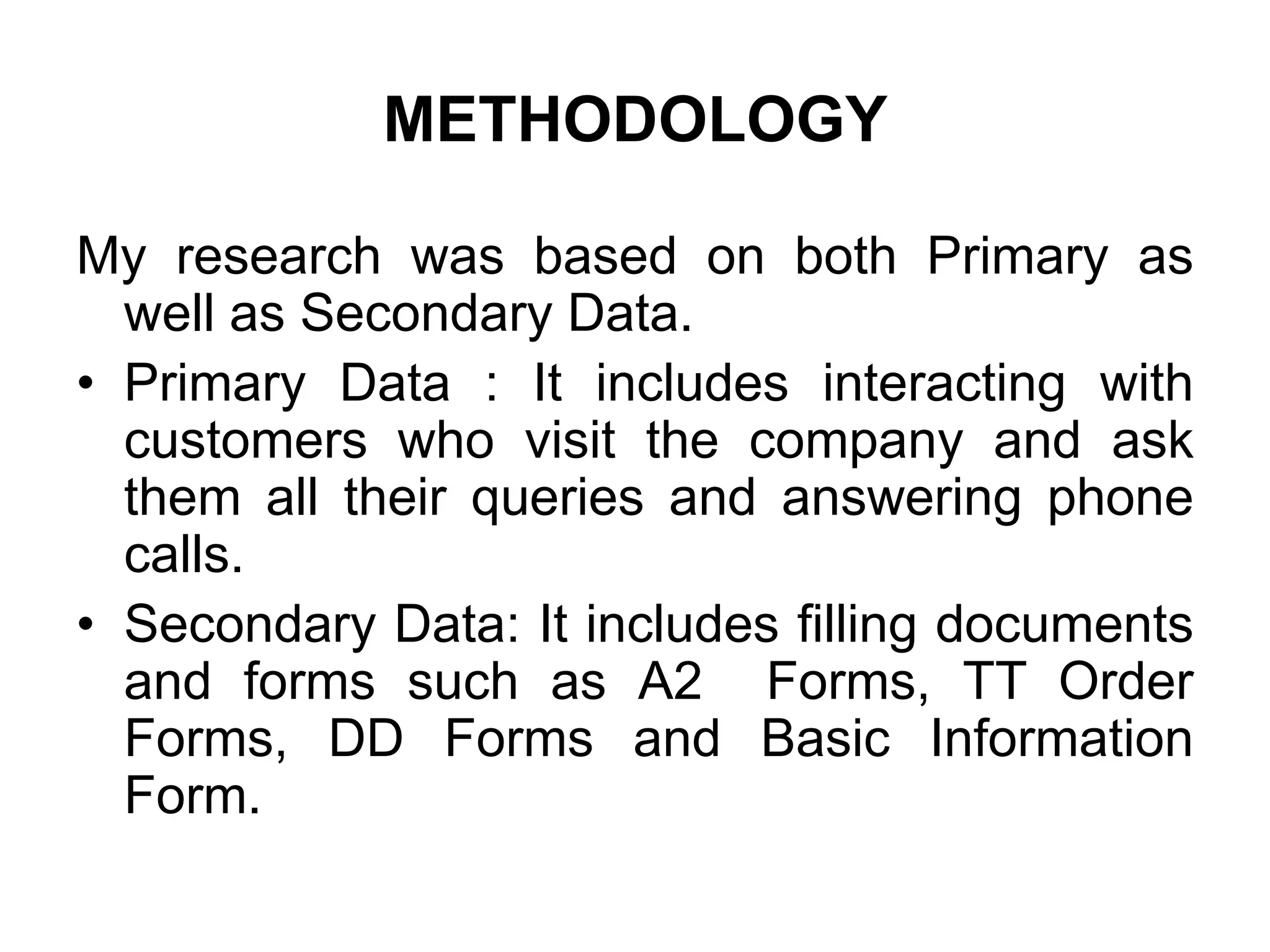 INTERNSHIP REPORT ppt | PPTX