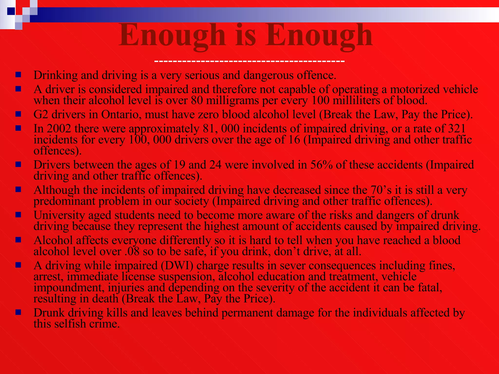 0661261 Impaired Driving | PPT