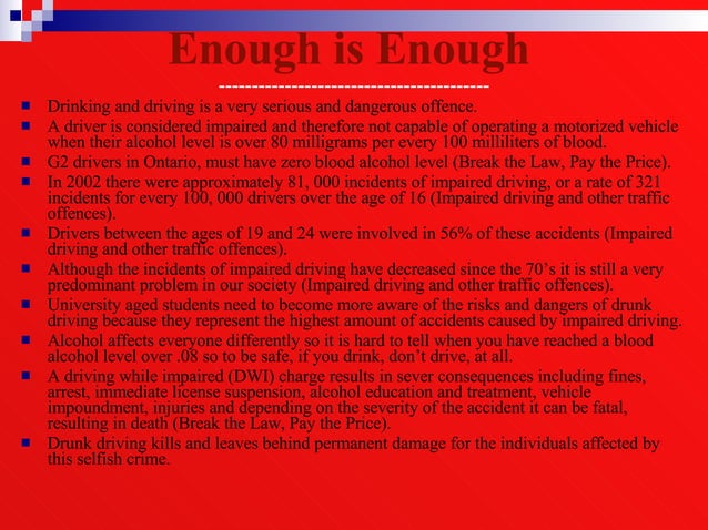 0661261 Impaired Driving | PPT