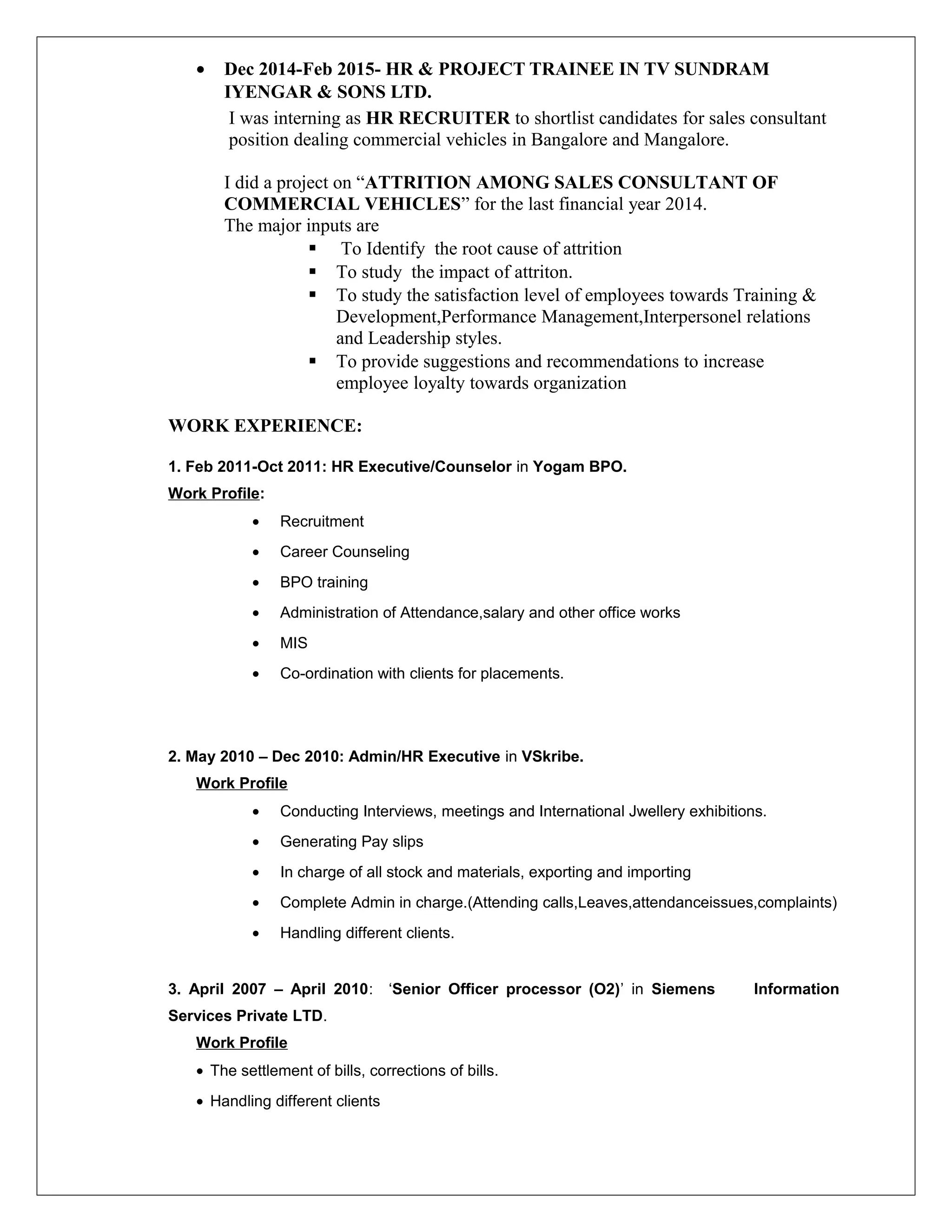 sonia resume | PDF
