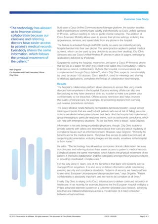 Cisco MediGrade Network Case Study | PDF | Computer Networking | Computing