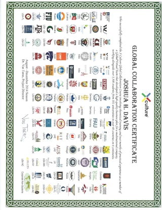 Global collaboration certificate | PDF