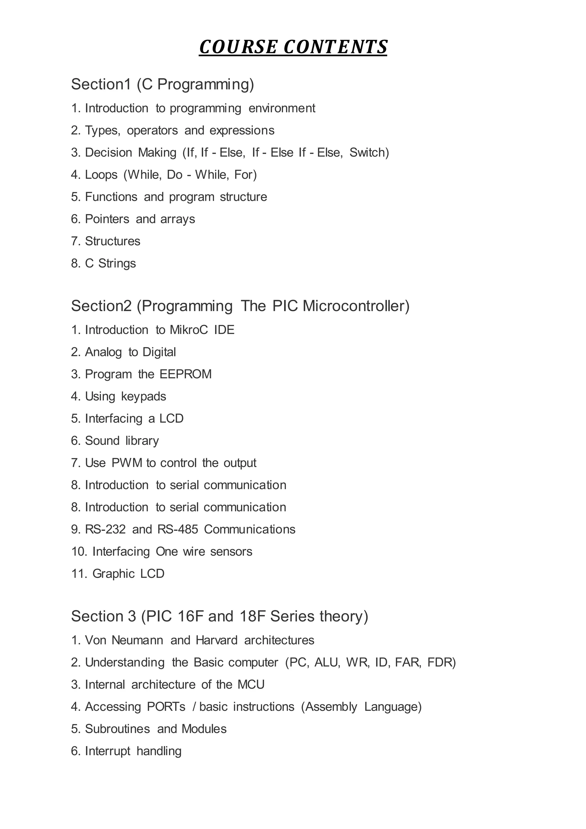 Robotics Coursecntnt | PDF