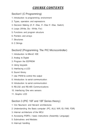 Robotics Coursecntnt | DOCX