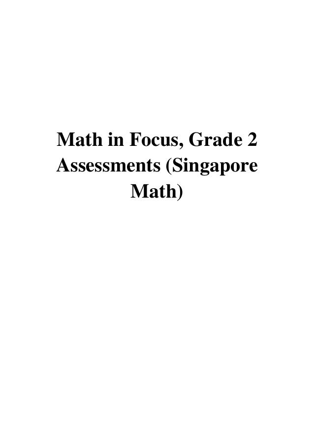 Singapore Math Grade 2 Pdf