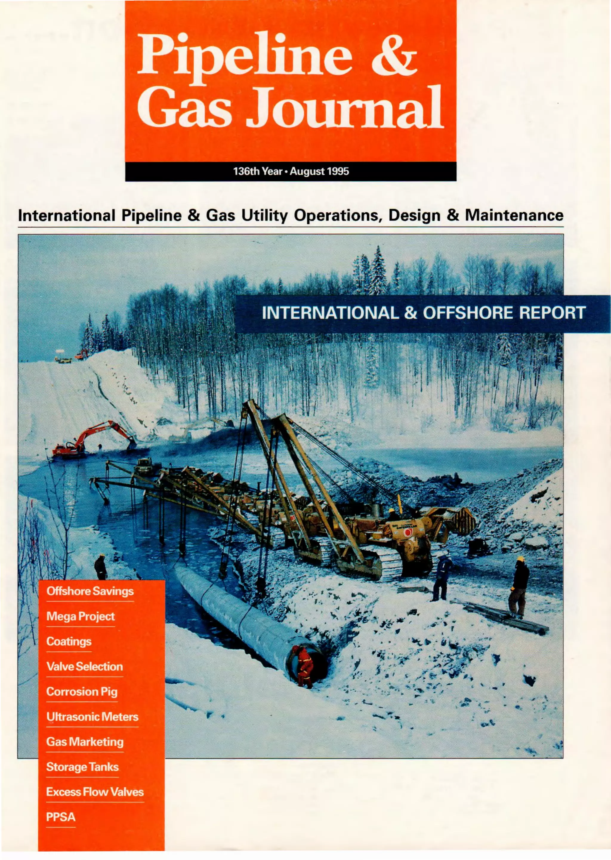Operator As Contractor Saves Offshore installation Costs (Pipeline & Gas Journal-August 1995) | PDF