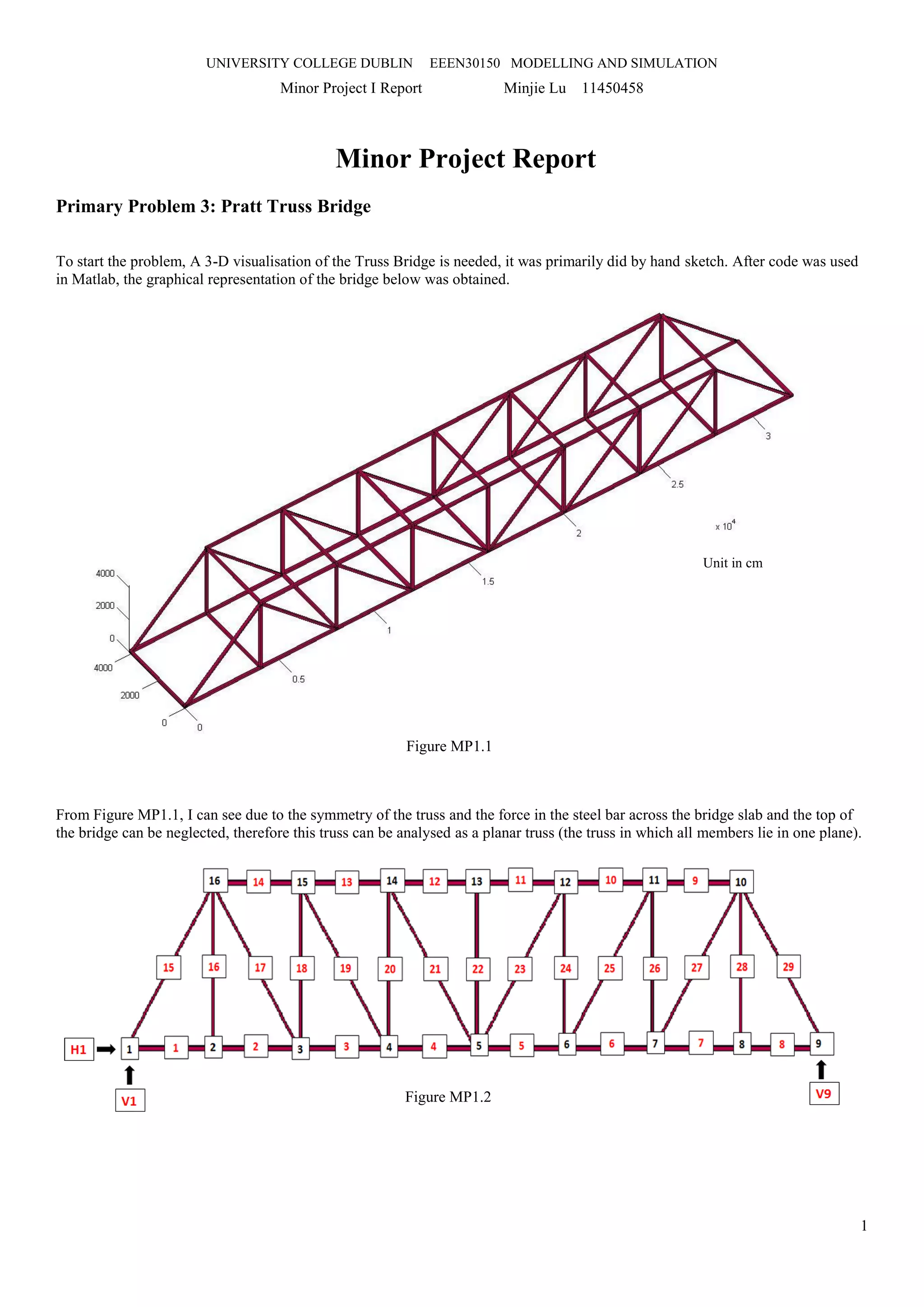 Modelling and Simulations Minor Project | PDF