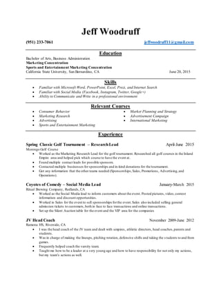 Resume | PDF