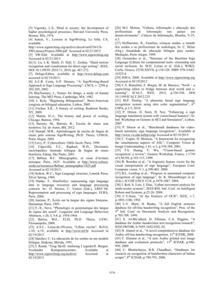 Deaf Culture and Sign Language Writing System – a Database for a New Approach to Writing System ...