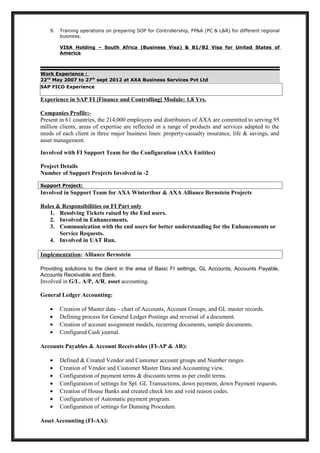 Arjun CV | DOC | Large Business | Business