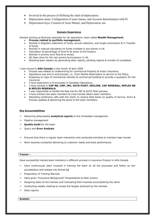 Arjun CV | DOC | Large Business | Business