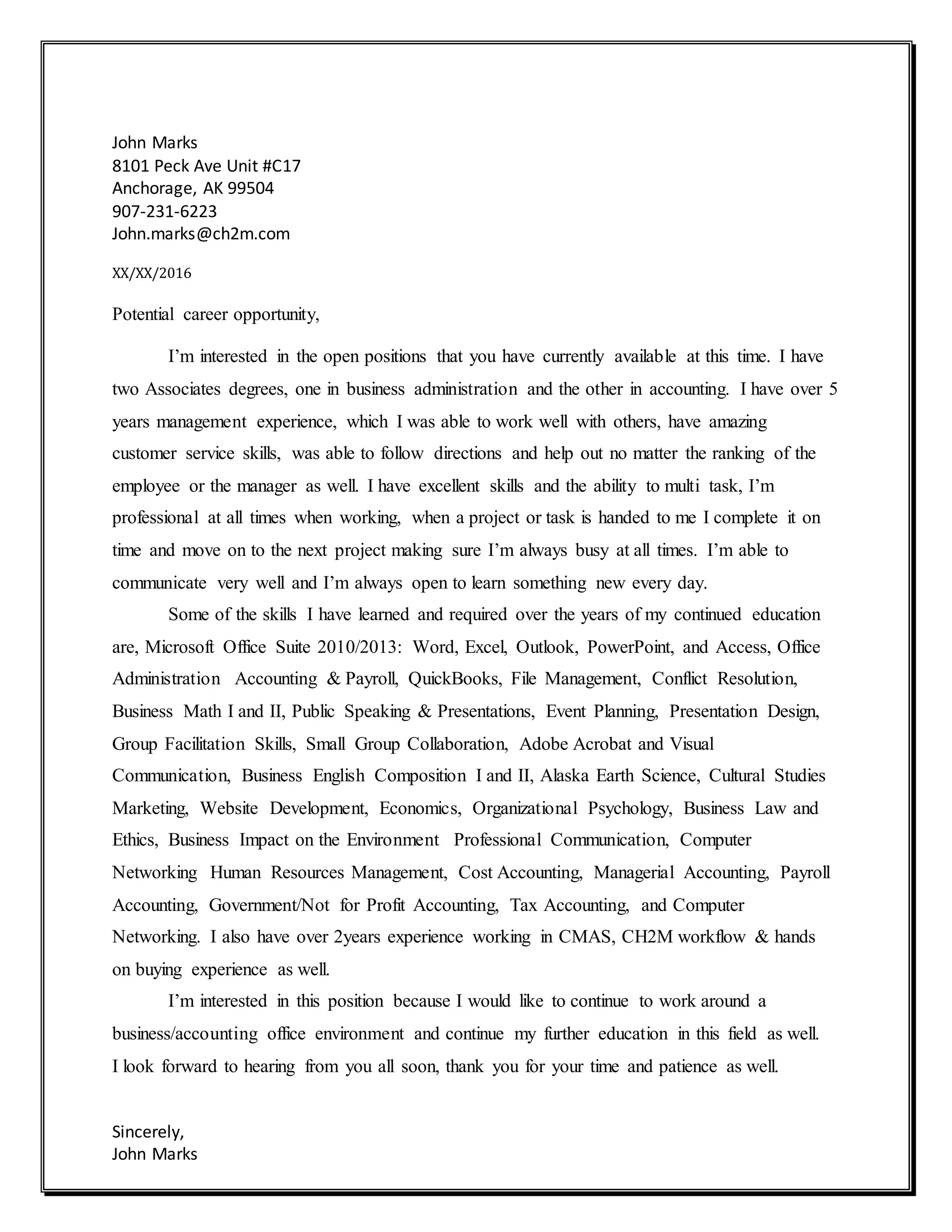 Marks_John_R13 resume | DOCX