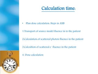 Physics aspects of Acuros algorithm-1 | PPTX