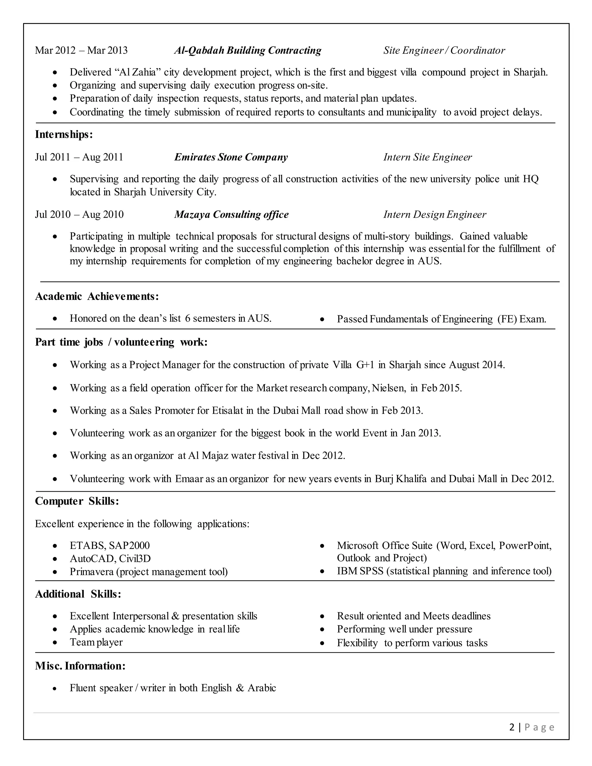 Adham Mahran CV | DOCX