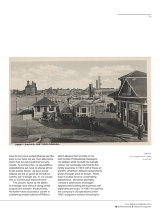 Willson International, A History Without Borders by Tharawat Magazine | PDF