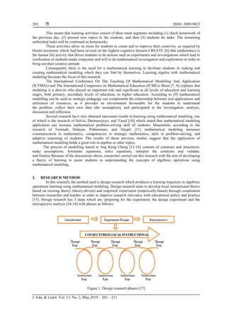 Mathematical modeling for learning algebraic operation | PDF