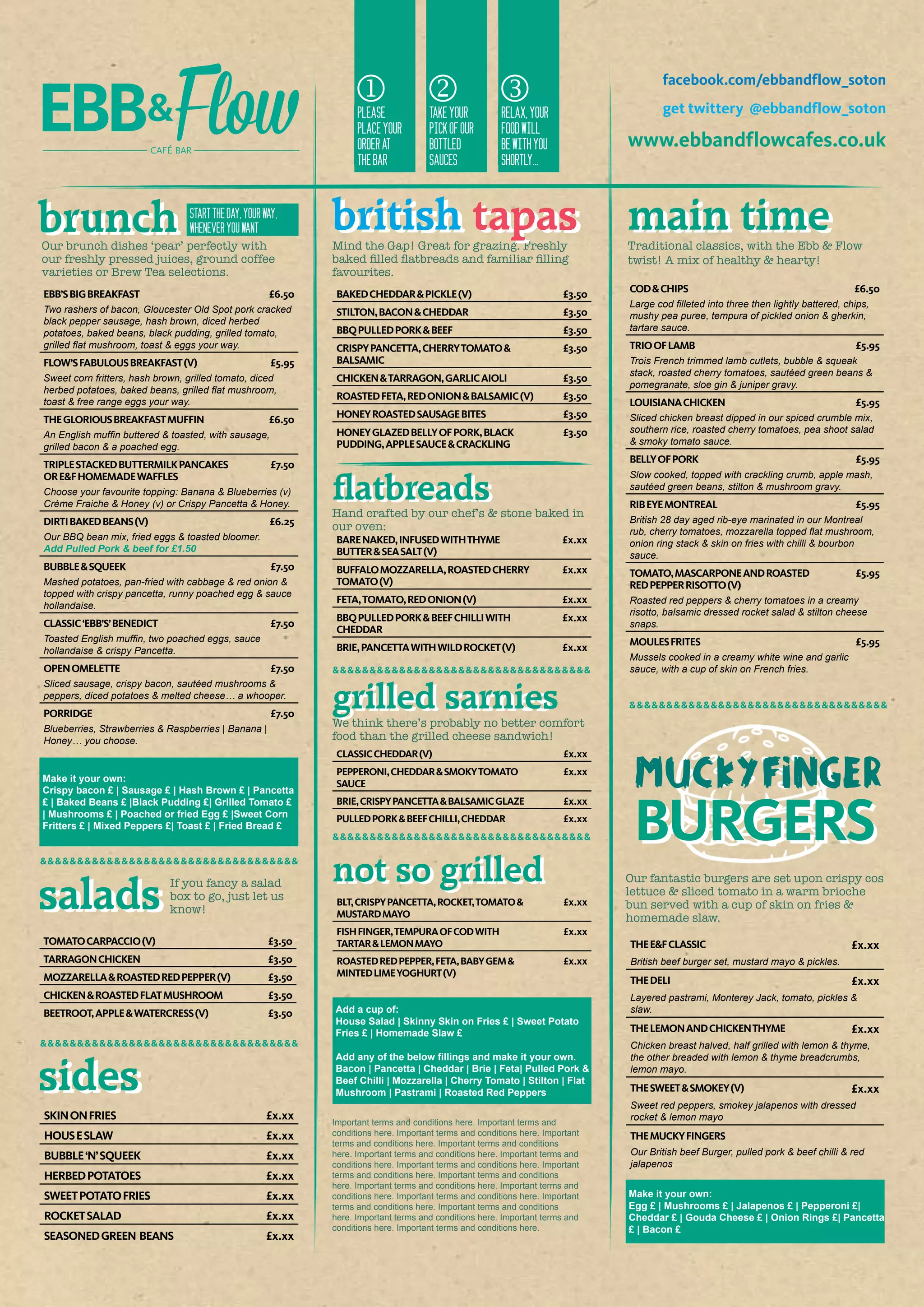 ebbandflowmenu | PDF