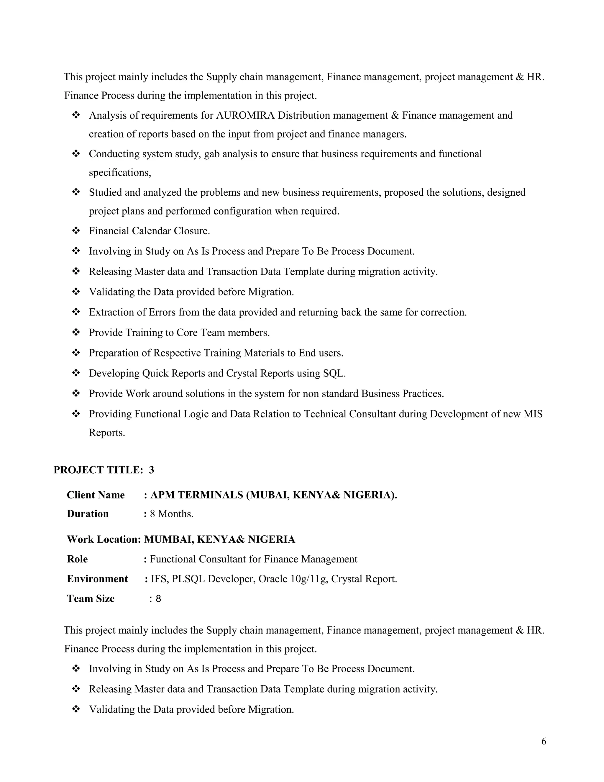 PRABHU Resume | DOC