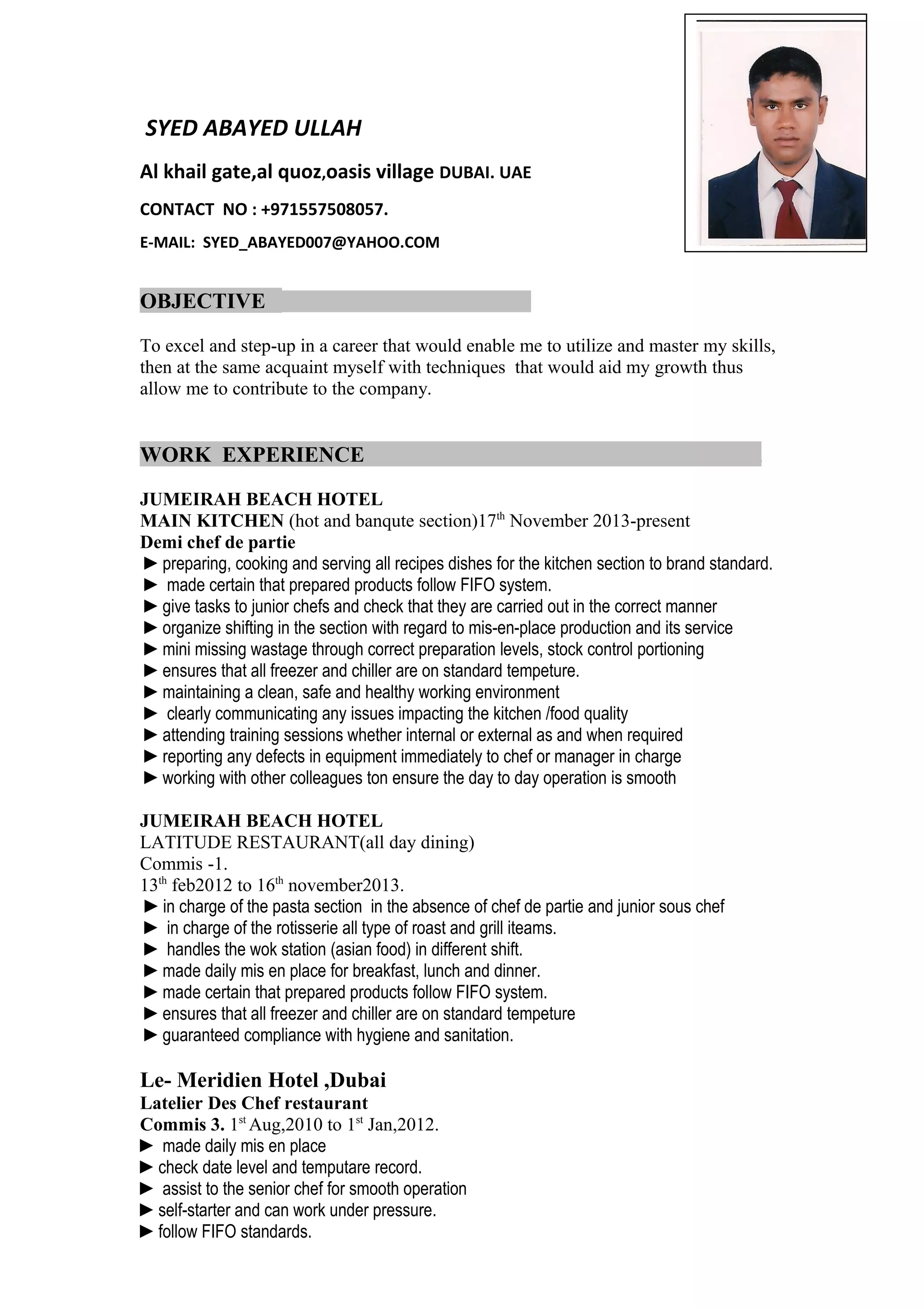 syed cv | PDF