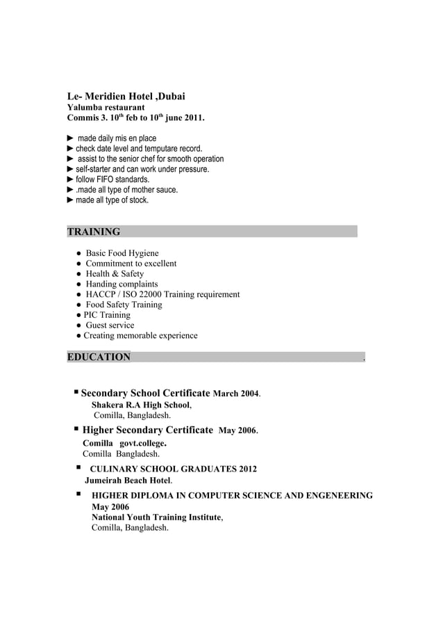 syed cv | PDF