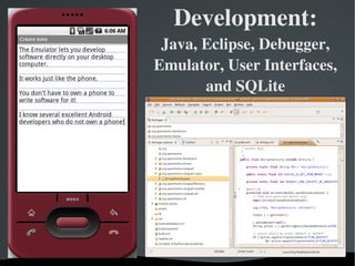 06 Isaac Potoczny-Jones: Open, Mobile, and Linux: A basic introduction to Android G1 development ...
