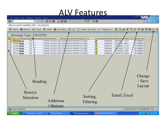 Abap List Viewer Alv