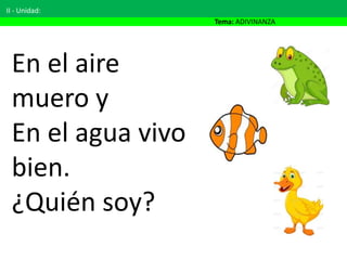 06 adivinanza | PPTX