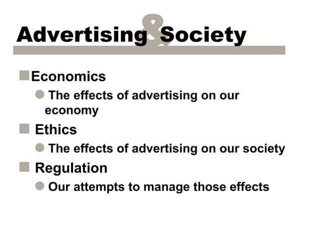 Advertising ethics | PPT