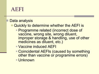 AEFI guidelines | PPT