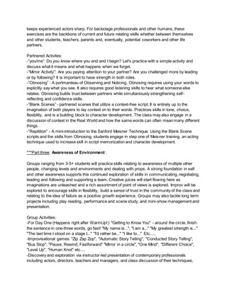 Drama1LessonPlan | PDF