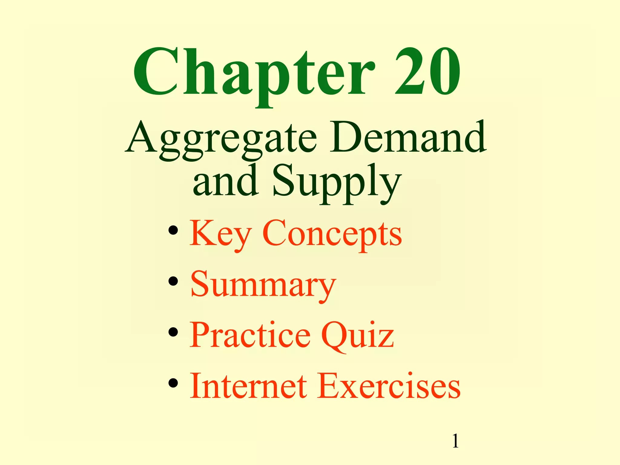 06 aggregate demand and supply | PPT | Business Accounting & Finance ...