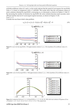 Solving High-order Non-linear Partial Differential Equations by Modified q-Homotopy Analysis ...