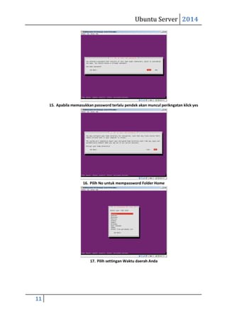Laporan Installasi ubuntu server | PDF