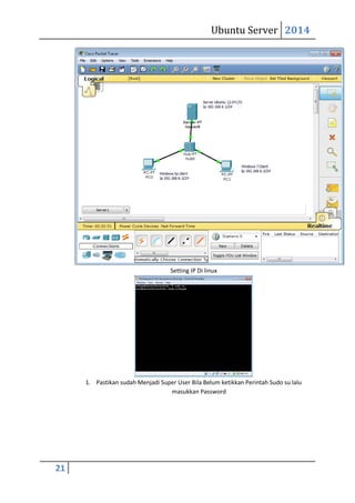 Laporan Installasi ubuntu server | PDF
