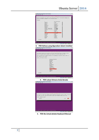 Laporan Installasi ubuntu server | PDF
