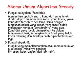 Algoritma Greedy | PPTX
